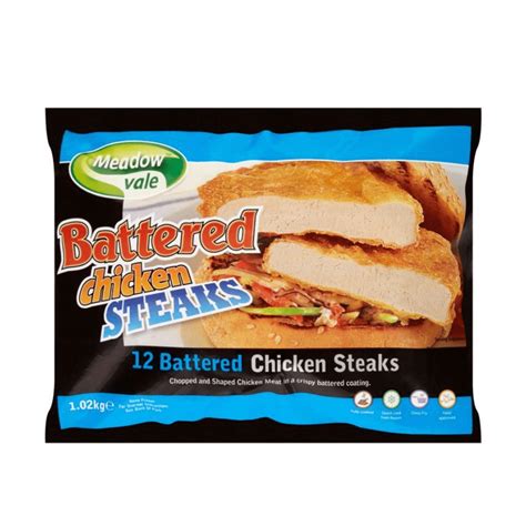 Meadowvale Chicken Steak Burger 1kg Halal Originalfoods Uk