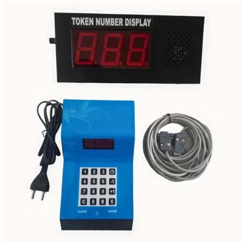 Red LED Token Display 2 3 Inch 3 Digit With Multi Language Voice Operated At 4000 Piece In New