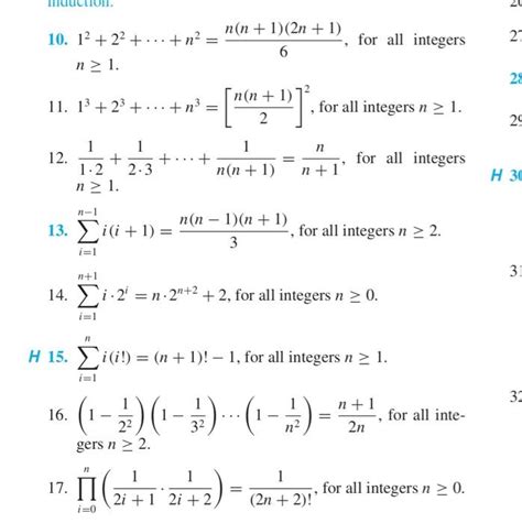 Solved 10 1222⋯n26nn12n1 For All Integers N≥1