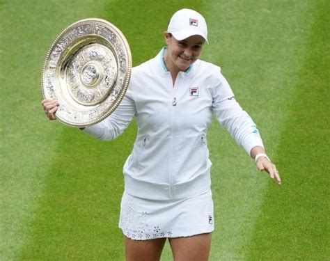 Congratulations To Aussie Tennis Star Ash Barty On Her Wimbledon Title