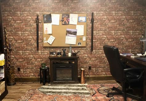 6 Mo Finance NuWallpaper NU2214 West End Brick Peel Stick Wallpaper Red Buy Now Pay Later