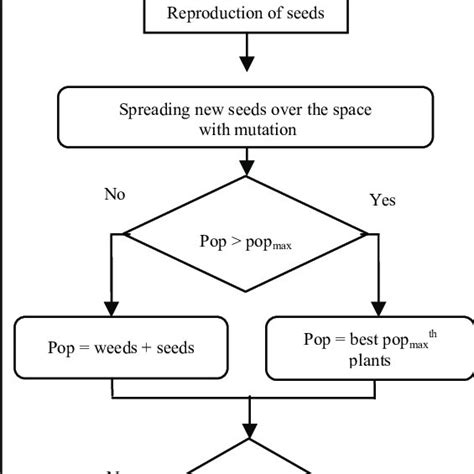 Flowchart Structure For The Modified Iwo Algorithm Download Scientific Diagram