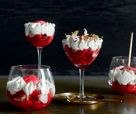 Rose Tea And Red Fruit Trifle Recipe Gourmet Traveller