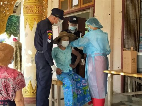 ကြံခင်းမြို့တွင် အသက် ၁၈ နှစ်နှင့်အထက် ပြည်သူ ၂၉၆ ဦးအား ပထမ အကြိမ