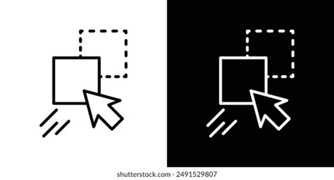 Image Drag Drop Stock Vectors And Vector Art Shutterstock