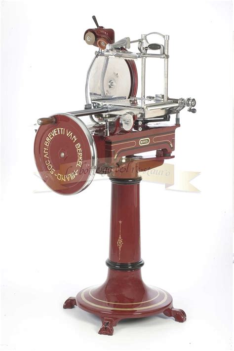 Berkel Slicing Machine Model 7 Flywheel With Pre Set Thickness