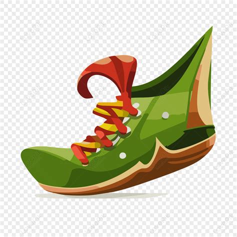 엘프 신발 벡터클립 아트상표만화 Png 일러스트 무료 다운로드 Lovepik