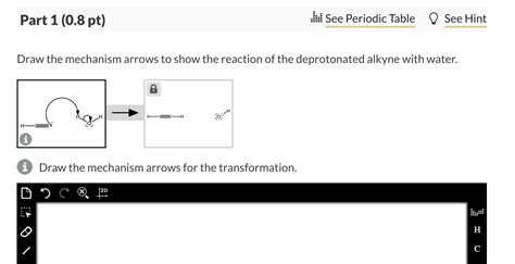 Solved Draw The Mechanism Arrows To Show The Reaction Of The Chegg