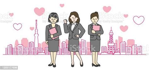 간단한 라인 비즈니스 인물 일러스트레이션 도시 조경에 대한 스톡 벡터 아트 및 기타 이미지 도시 조경 도쿄 벡터 Istock