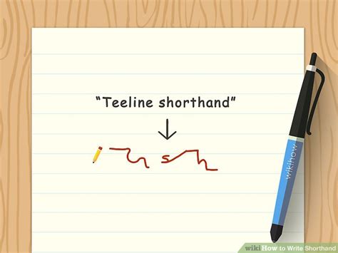4 Ways To Write Shorthand Wikihow