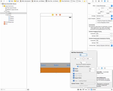 Ios Removing View From Layout And Having Other Elements Re Organize