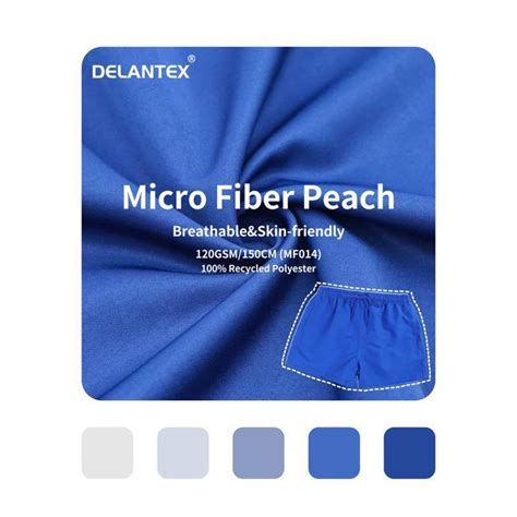Wimbledon Fabric Soft Peach Skin Fabric 100 Polyester Micro Peach Soft