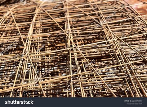 Rebar Reinforcing Bars Steel Close Reinforcement Stock Photo Shutterstock