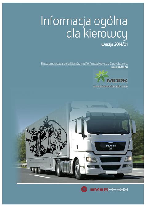 Informacja Ogólna dla kierowcy Nawigator Kierowcy Zawodowego Wszystko