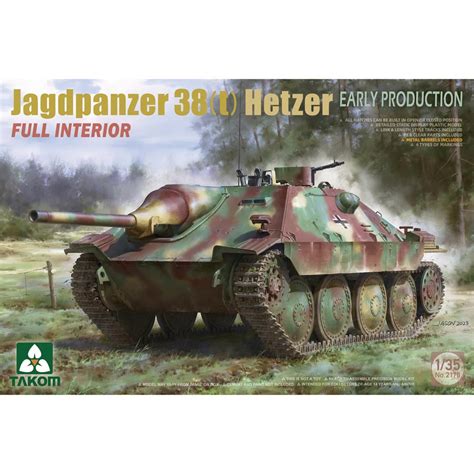 135 38式軽駆逐戦車 ヘッツァー 前期型wフルインテリア【tko21704897051422662】