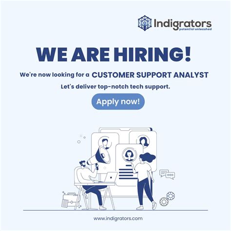 Indigrators On Linkedin Hiring Customersupportanalyst