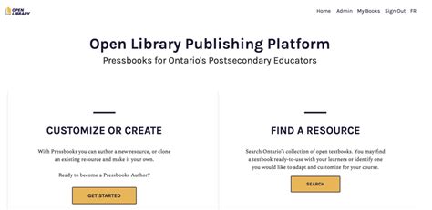 Getting Started With Pressbooks Fanshawe Oer Development Guide