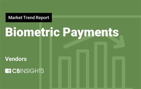 Market Trend Report Biometric Payments For Vendors CB Insights Research