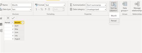 solved fiscal period sorting by month microsoft fabric community