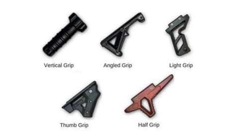 Gamingbytes Pubg Mobiles Weapon Grips Explained In Detail