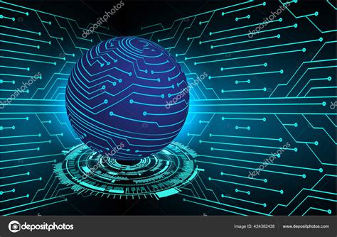 Circuit Board Binary Code Stock Vector By Titima Gmail