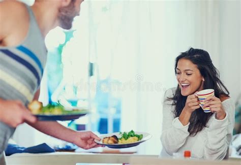 You Shouldnt Have A Beautiful Young Woman Being Served Breakfast By