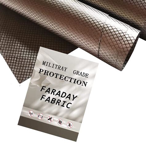 Rfid Shielding Fabric Signal Blocking Emf Shielding For Cell Phone Signal Blocking Bluetooth