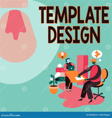 Text Caption Presenting Template Design Concept Meaning An Overall