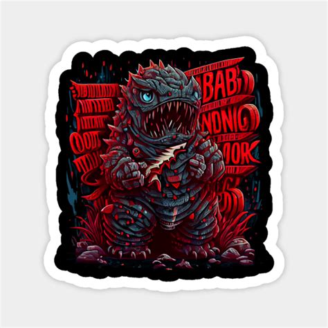 Chibi Mecha Godzilla Mecha Godzilla Magnet Teepublic