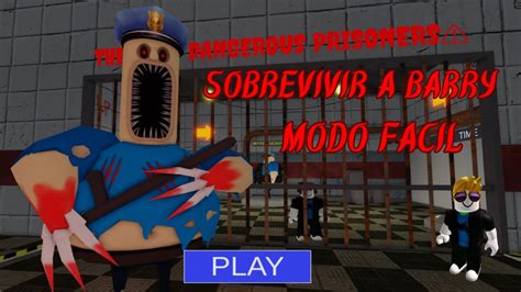 Atrévete A Escapar La Prisión De Barry En Roblox Roblox Robloxgames