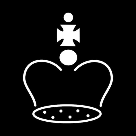 Main De Vecteur Dessiner Illustration De La Couronne Du Roi Couronne Du