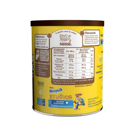 Cacao soluble instantáneo Nestlé Nesquik sin gluten 390 g Nestlé