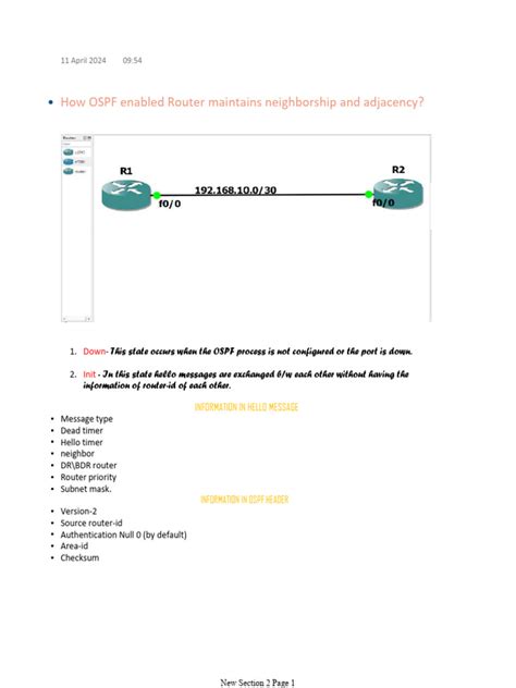 Ospf2 Pdf Internet Protocols Internet
