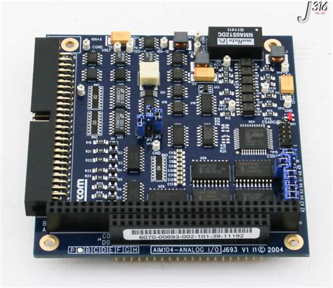 32155 Arcom Pcb Ethernet Interface Module Aim104 Analog I O New Aim104 Analog Io 5v