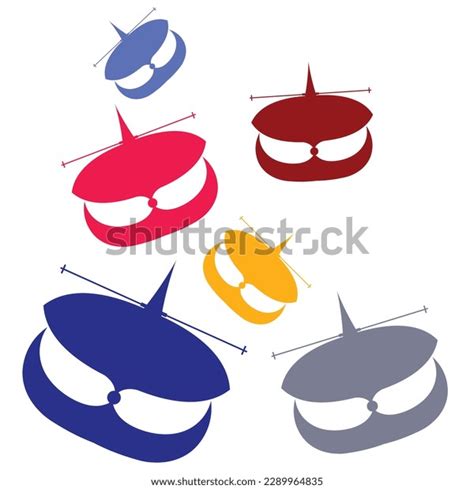 Collection Wau Bulan Graphic Design Stock Vector Royalty Free