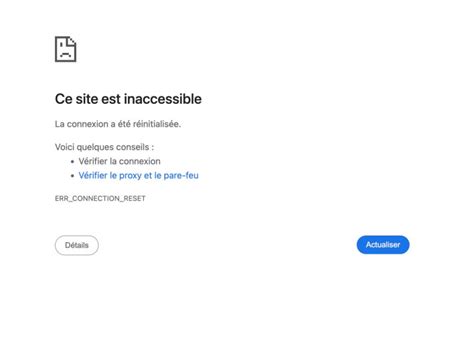 Comment Corriger L Erreur ERR CONNECTION RESET Dans Chrome SiteGround KB