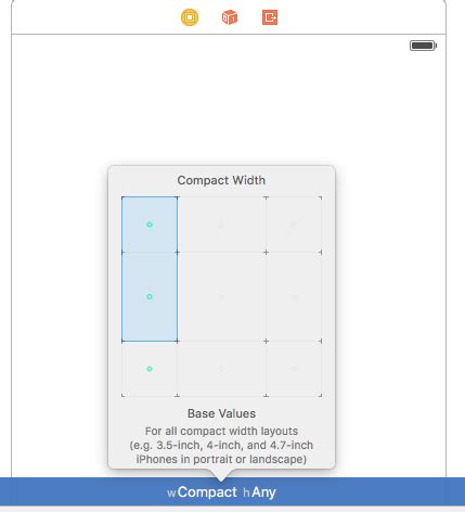 Ios Xcode Storyboard Compact Not Working Stack Overflow