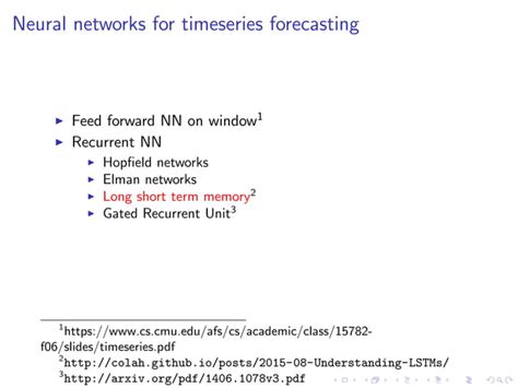 Deep Learning And Feature Extraction For Time Series Forecasting Pdf