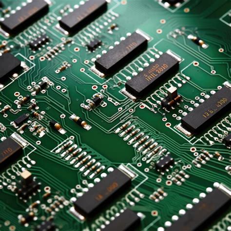 Premium Ai Image A Closeup Of Soldered Joints On A Circuit Board