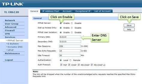 Configuring Pppoe Server On Tp Link Router Basic Networking Concepts