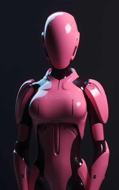 Cybernetic Evolution Design Of A Futuristic Android Machine Equipped