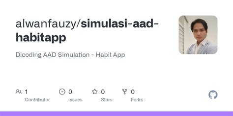 GitHub Alwanfauzy Simulasi Aad Habitapp Dicoding AAD Simulation