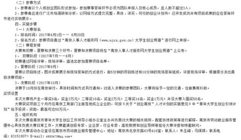 關於舉辦第五屆「贏在南京」青年大學生創業大賽的通知 每日頭條