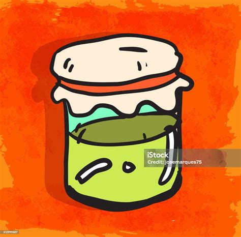 Botol Jelly Kartun Ilustrasi Stok Unduh Gambar Sekarang Grafis Komputer Ilustrasi Citra