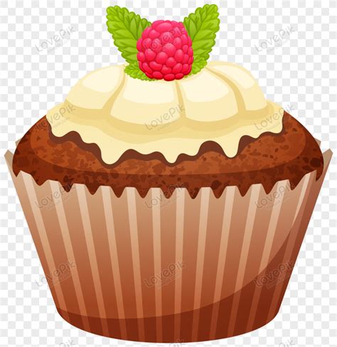 달콤한 컵 케이크 벡터 일러스트레이션 Png 일러스트 무료 다운로드 Lovepik