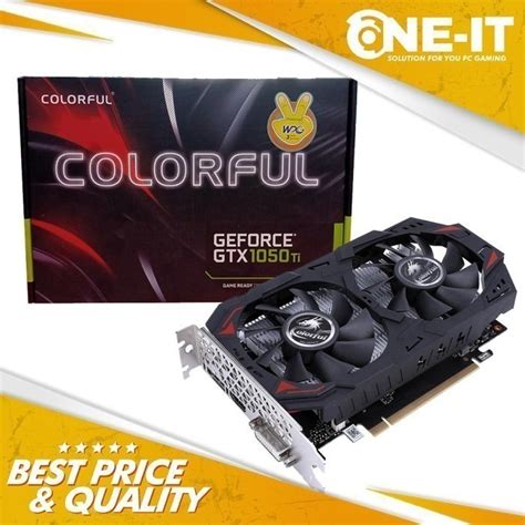 Jual Vga Gpu Colorful Geforce Gtx 1050 Ti 4g V 4gb Gddr5 Gtx1050ti