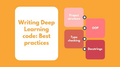 Best Practices To Write Deep Learning Code Project Structure OOP Type Checking And