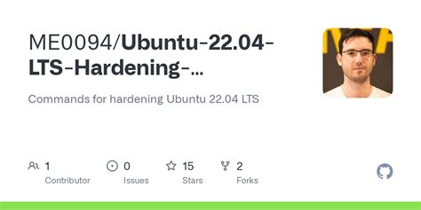 Github Me0094 Ubuntu 22 04 Lts Hardening Commands Commands For Hardening Ubuntu 22 04 Lts