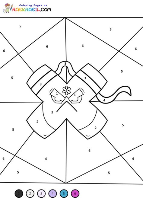Alphabet Lore Color By Numbers Coloring Pages