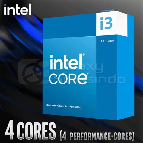 Jual Intel Core I3 14100f 4 Cores 8 Treads Lga1700 Processor Shopee Indonesia